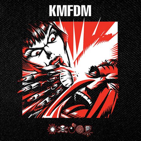 Kmfdm Symbols 4x4 Color Patch