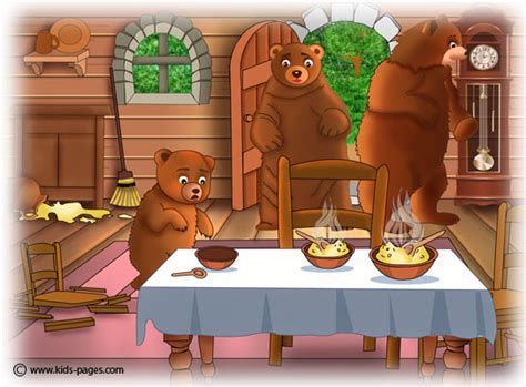 Goldilocks And The Three Bears Story Chairs