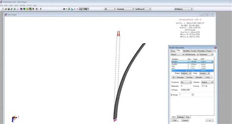 Stresscheck Tutorial Large Deformation Solution For A Laminated