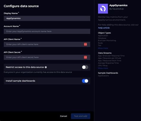 How To Build A Dashboard For Appdynamics