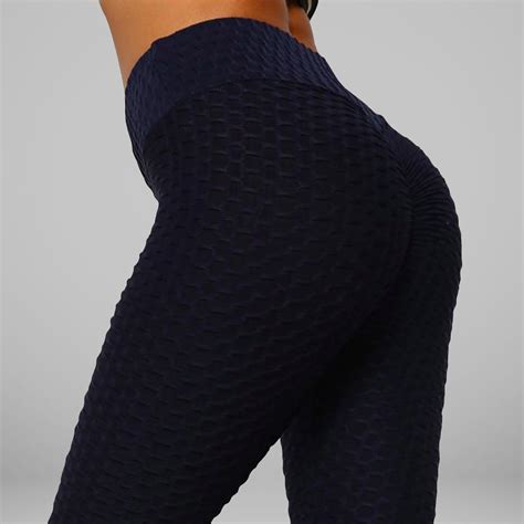Anti Cellulite And Push Up Leggings Navy Gymkartel