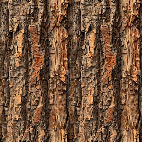 Premium Photo Tileable Borderless Tree Bark Texture Pattern