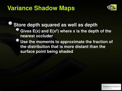Ppt Variance Shadow Maps Powerpoint Presentation Free Download Id5323492