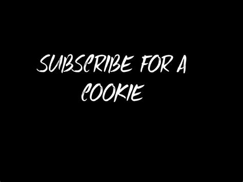 Subscribe For A Cookie In 2025 Youtube Banner Design Youtube Banners