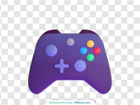 Video Game Emoji Controller Illustration Free Png Pngate