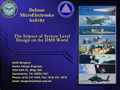 Ppt Defense Microelectronics Activity Powerpoint Presentation Free Download Id 5009777