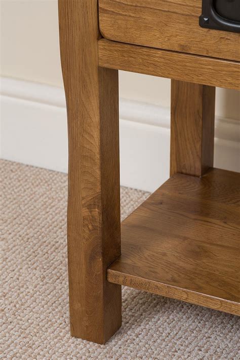 Cotswold Oak Lamp Table Modern Furniture Direct