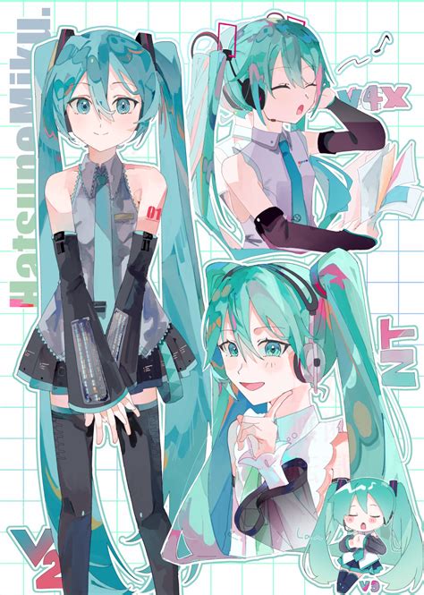 Hatsune Miku Hatsune Miku Nt Hatsune Miku Vocaloid3 Hatsune Miku
