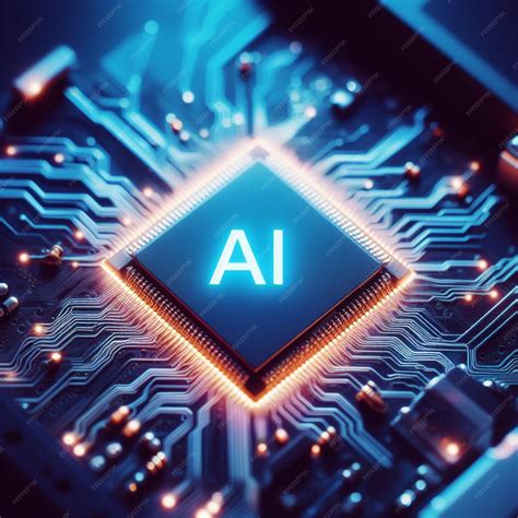 Premium Photo Microchip Processor Holding In Hand Luminous Technology