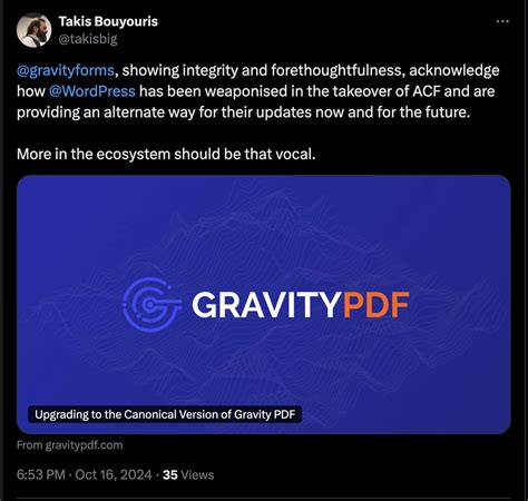 Developers Withdraw Popular Plugins From After Acf