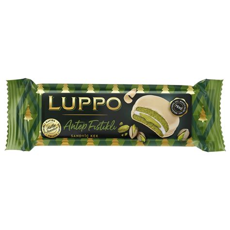 Luppo Antep Fıstıklı Sandvic Kek 182g Macroonline