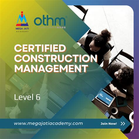 Certified Construction Management Othm Level 6