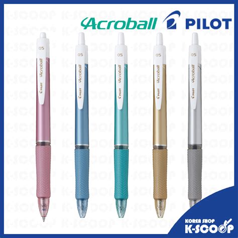 Pilot Acroball T Seriese Retractable Ballpoint Pen 05mm Bab 15eft