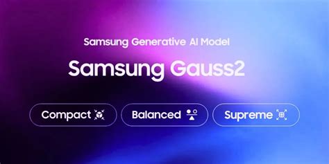 Samsung Unveils Gauss 2 Ai Model Revolutionizing Multimodal Device Capabilities