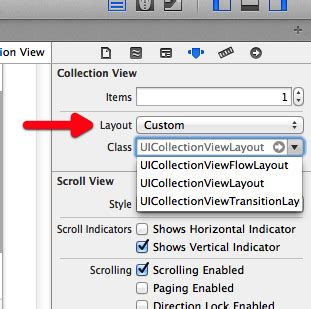 Ios UICollectionView Custom FlowLayout Where To Specify Stack Overflow