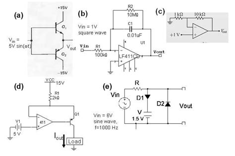 Solved Determine The Output Of The Following Circuits For Chegg