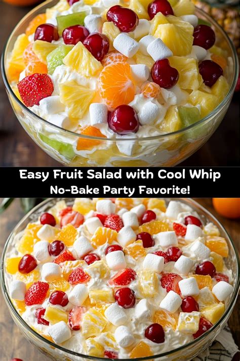 Easy Fruit Salad With Cool Whip The Recipe Mingle