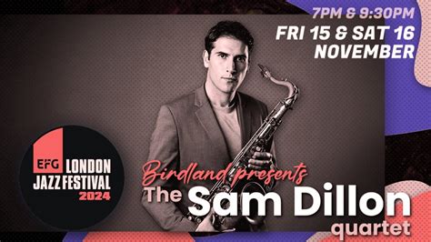 Sam Dillon Uk Jazz News