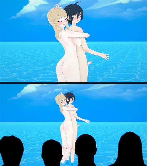 Rule 34 3d Akamatsu Kaede Ass Beach Breasts Clueless Completely Nude
