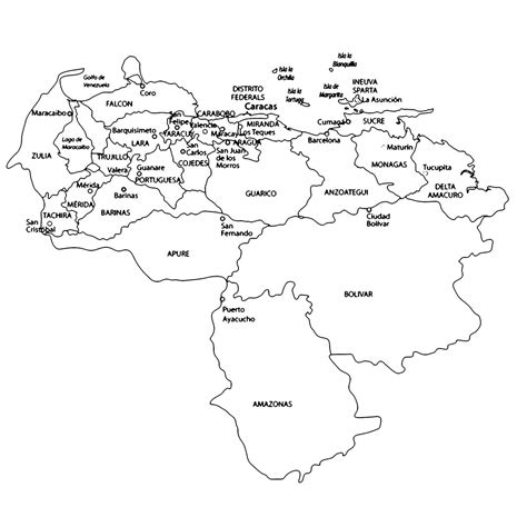 Venezuela Coloring Pages Coloringlib