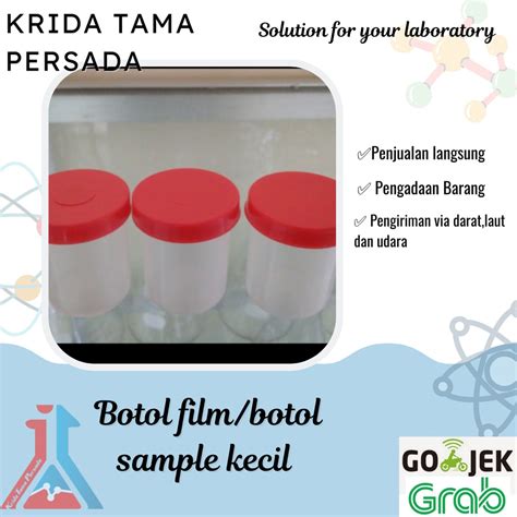 Jual Botol Film Botol Sample Pot Salep Pot Cream Pot Ovalet