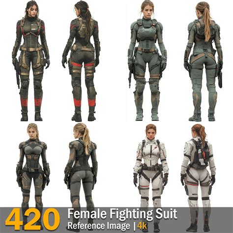 Strong Woman Outfit Combat Body Suit Fighter Uniform Female Warrior