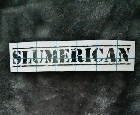 Slumerican Premium Decal Yelawolf Music Rap Billy Crystal Etsy
