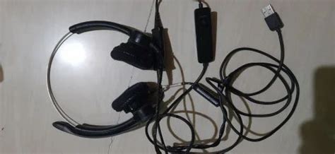 Call Center Refurbished Plantronics Practica Sp12 Usb Headset Over The