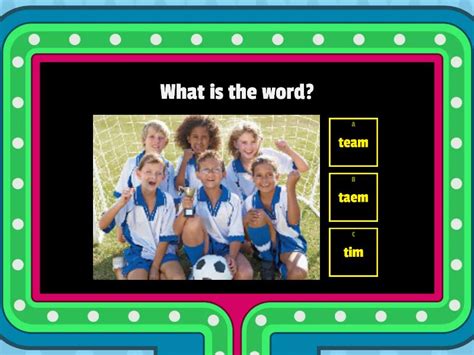 Look 2u4section 19game Show Quiz Sports Gameshow Quiz