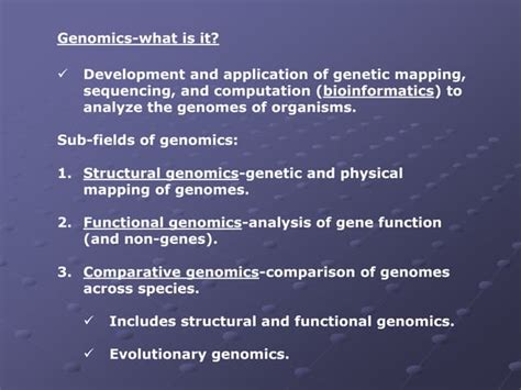 Comparative Genomicsppt