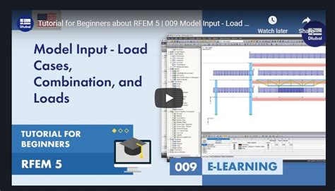 Tutorial For Beginners About Rfem 5 009 Model Input Load Cases Combinations And Loads