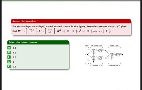 Answer This Question For The Two Layer Multilayer Chegg