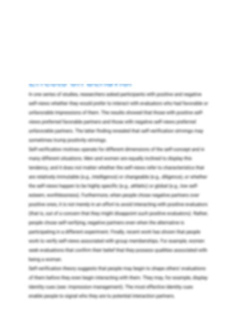 Solution Self Verification Theory Studypool