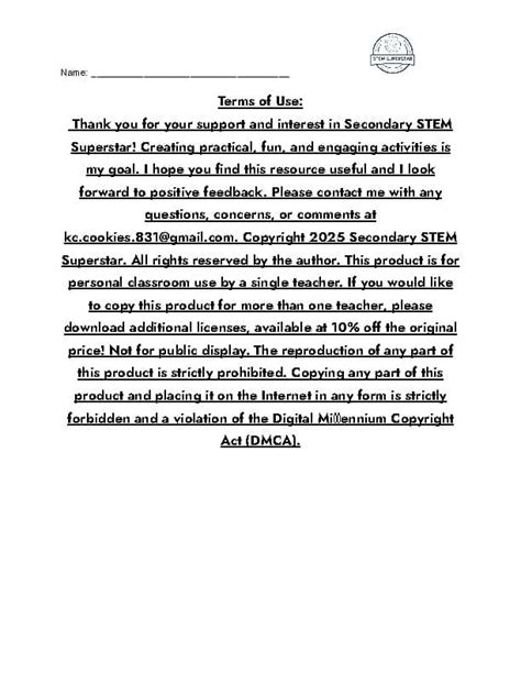 Data Analysis Quiz By Secondary Stem Superstar Tpt