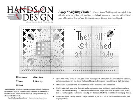 Ladybug Picnic Hands On Design