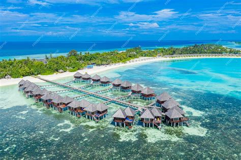 Premium Photo Maldives Paradise Tropical Aerial Landscape Seascape