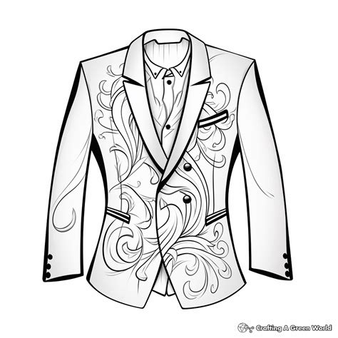 Jacket Coloring Pages Free And Printable
