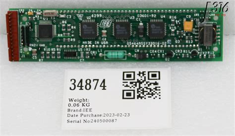 34874 Iee Pcb Vacuum Fluorescent Display Vfd 05464assy33016 02 03601 92 J316gallery 34874 Iee Pcb Vacuum Fluorescent Display Vfd 05464assy33016 02 03601 92 J316gallery