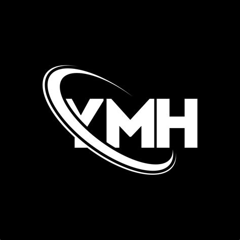Logotipo De Yhm Letra Ymh Diseño Del Logotipo De La Letra Ymh