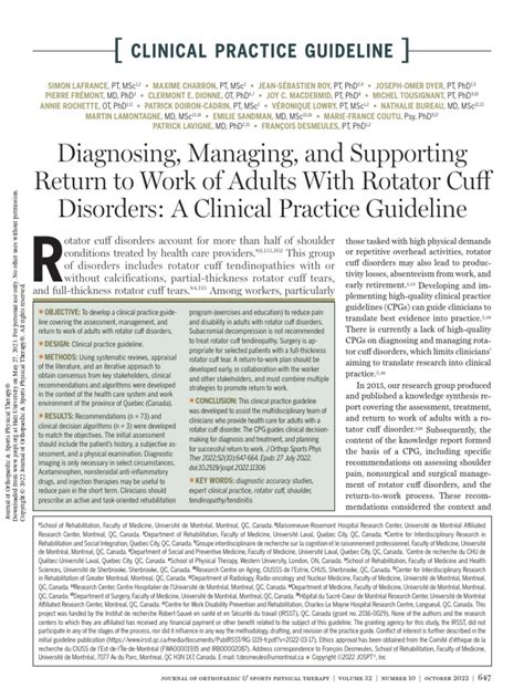 Rotator Cuff Apta Guidelines Pdf
