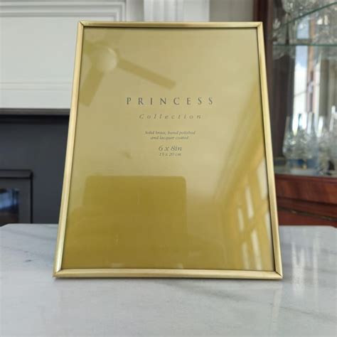 Brass Picture Frame Etsy