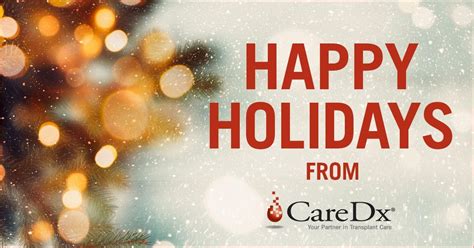 Caredx Inc On Linkedin Seasons Greetings From The Entire Caredx