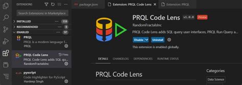 Taras Novak On Linkedin Prqlcodelens Prqlprotools Sqltools