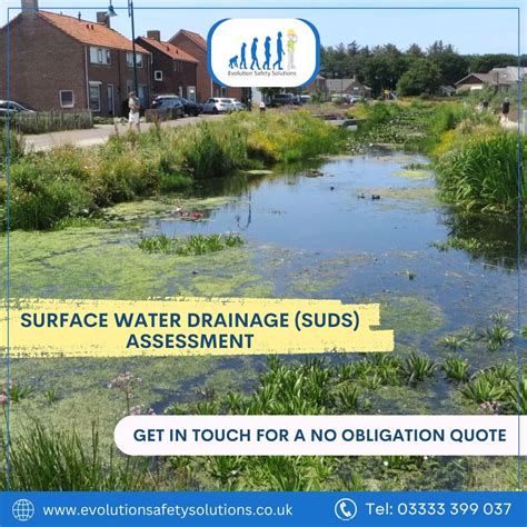 Surface Water Drainage Assessment Suds Evolution Safety Solutions