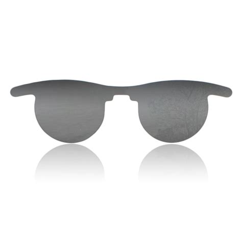 Flat Slip In Post Mydriatic Glasses Color Gray Priced Per Box Of 50