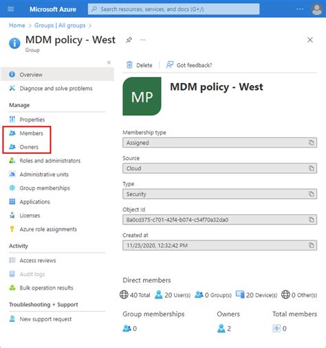 How To Manage Groups Microsoft Entra Microsoft Learn