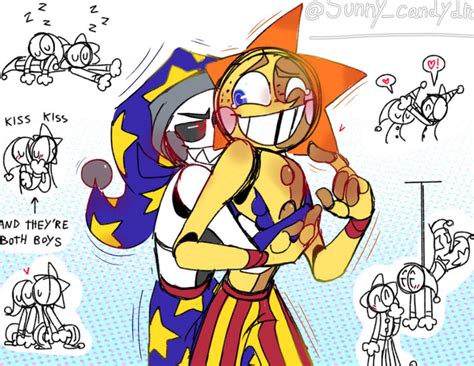 Sundrop Moondrop Love By Kimtheghostgirl On Deviantart