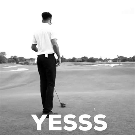 Hands Up Celebration In Golf Course 