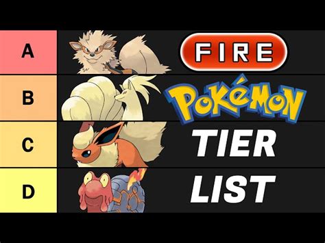 All Fire Pokemon List