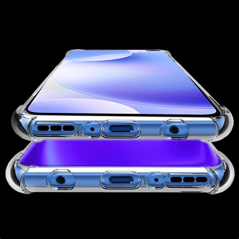 Duge Case For Xiaomi Redmi K30 5g Clear Soft Gel Tpu Reinforced Corners